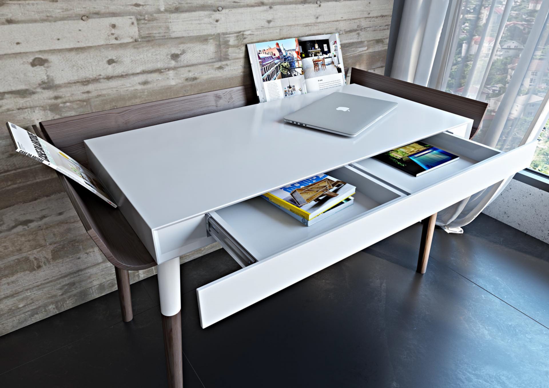 Γραφείο Hamilton Desk - CFW - Connect Furniture & Wood